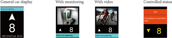 Full color LCD indicator | TOSHIBA ELEVATOR AND BUILDING SYSTEMS ...
